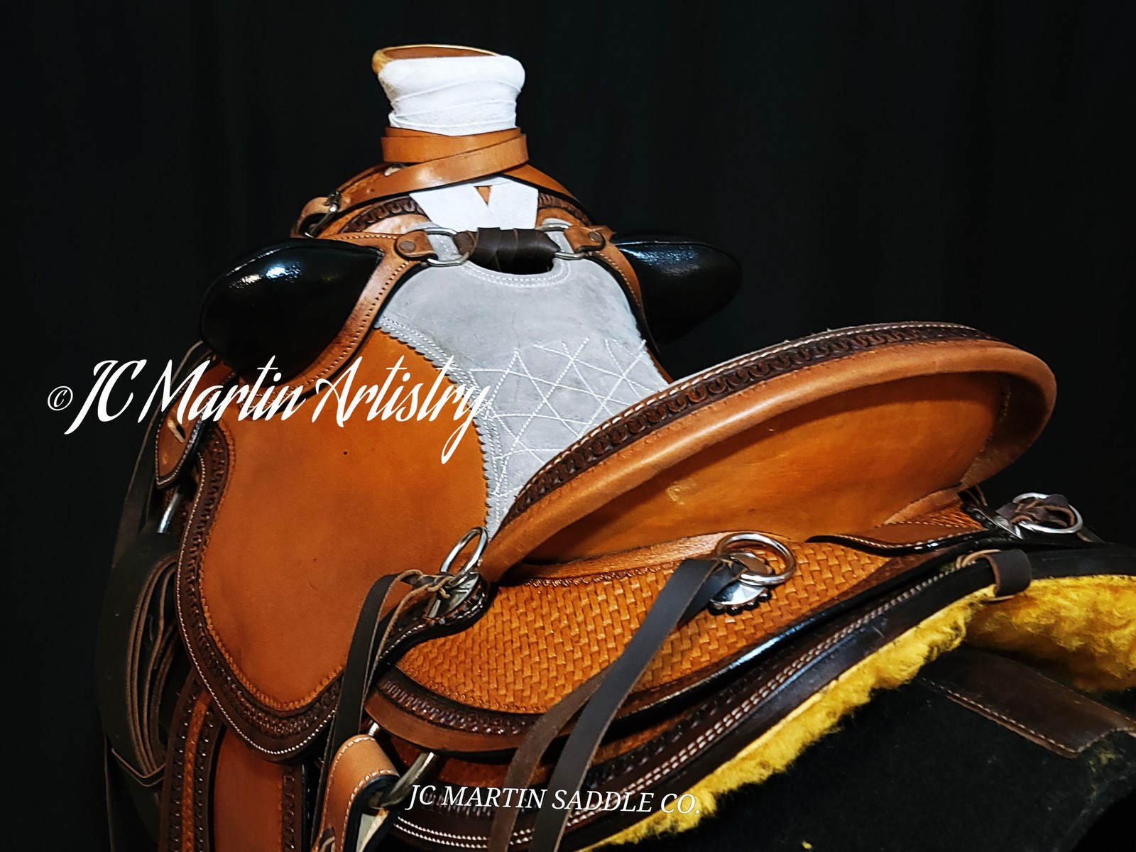 Suede Padded Ultra Light - Model 4500 UL – JC Martin Saddle Co.